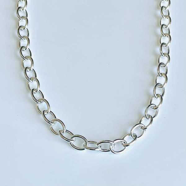 Open Link Chain: Silver – Dominique Giordano Design